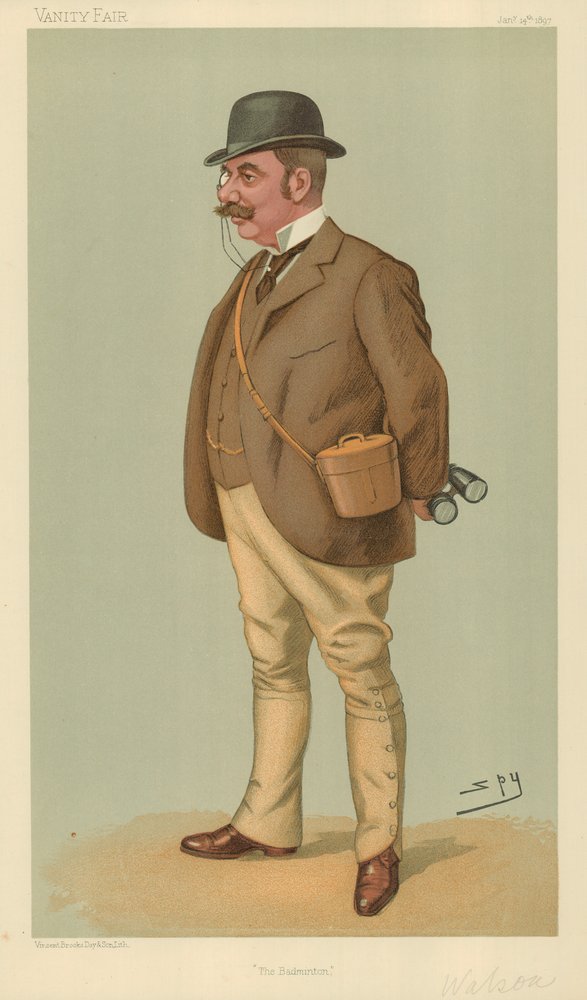 Mr Alfred Edward Thomas Watson, The Badminton, 14 January 1897, Vanity ...