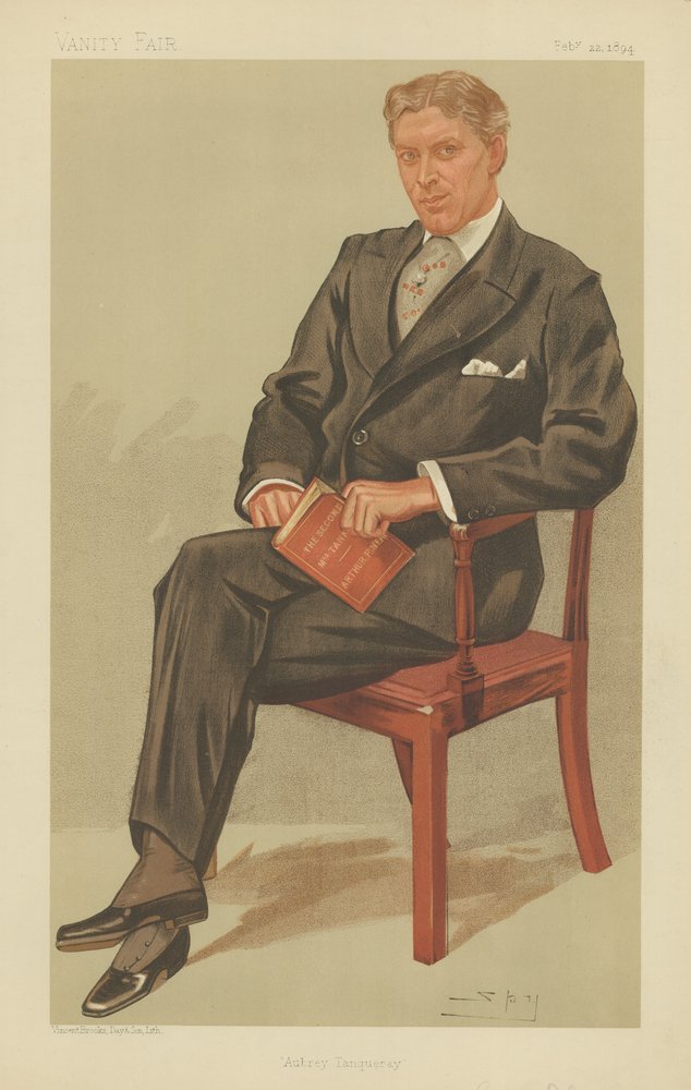Mr George Alexander by Leslie Matthew Ward: Fine art print