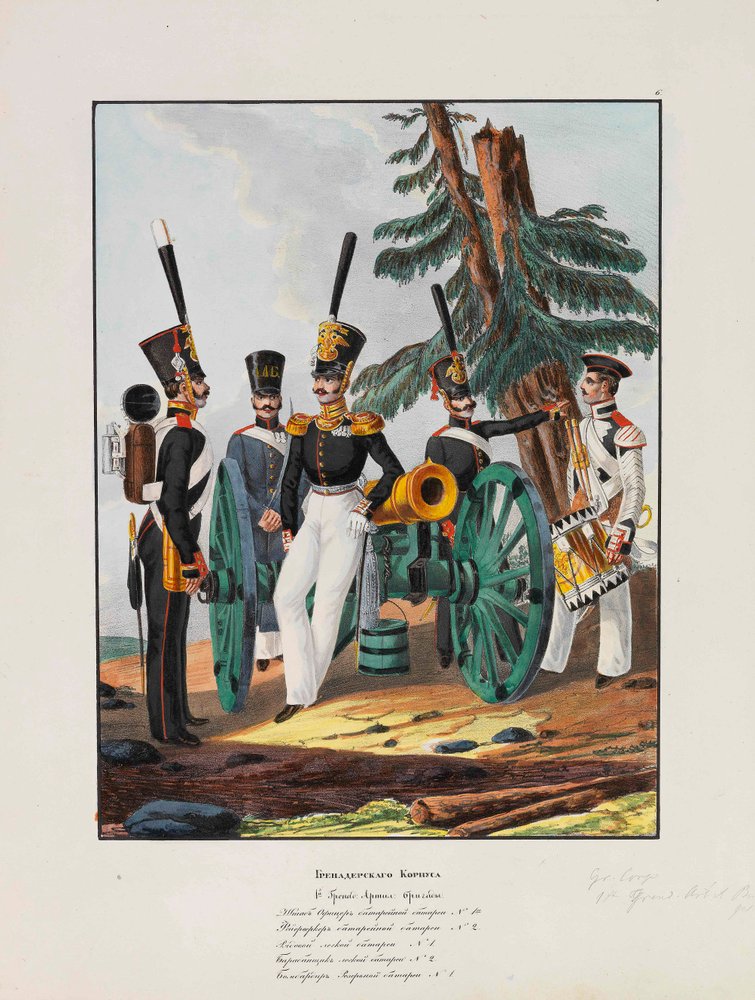 1st Grenadier Division of the Imperial Russian Army, 1837-1839