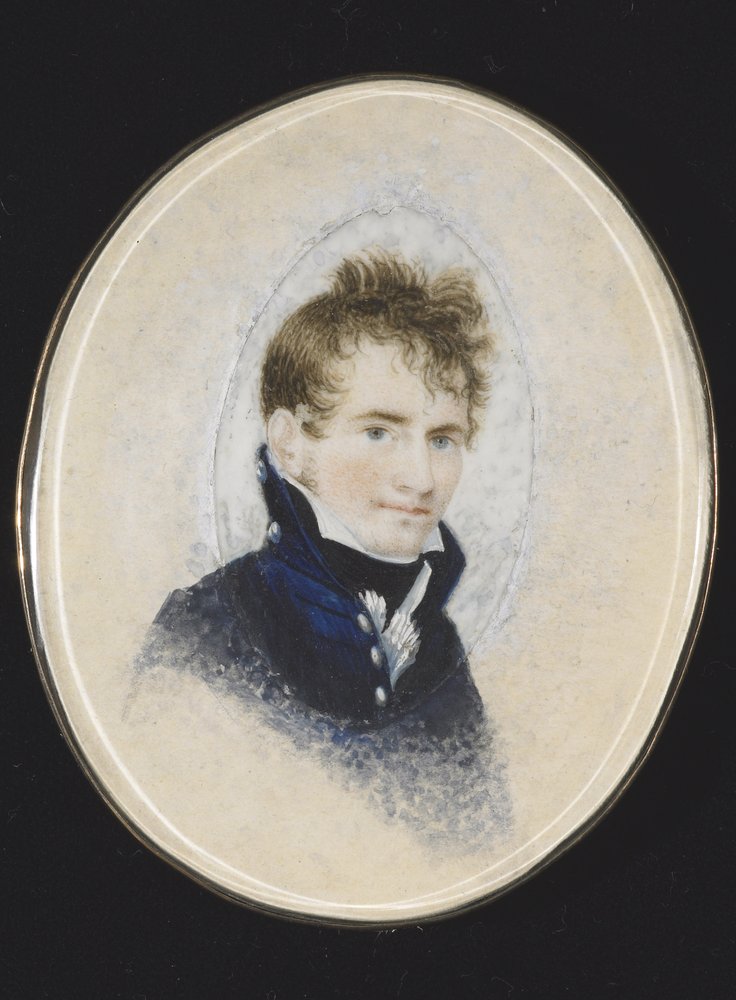 Portrait of Paul Peckham, c.1810-20 by Lewis Peckham