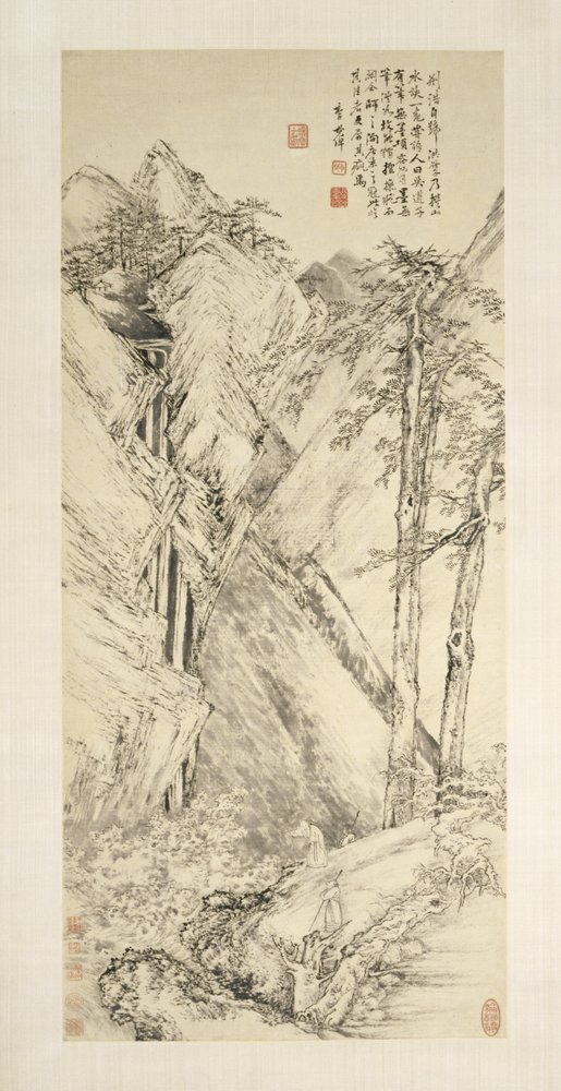 Landscape After Jing Hao and Guan Tong, c. 1690-1770