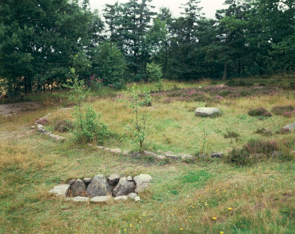 Celtic Burial Ground with Circular Graves, Bjerrgrav, Jutland, Denmark