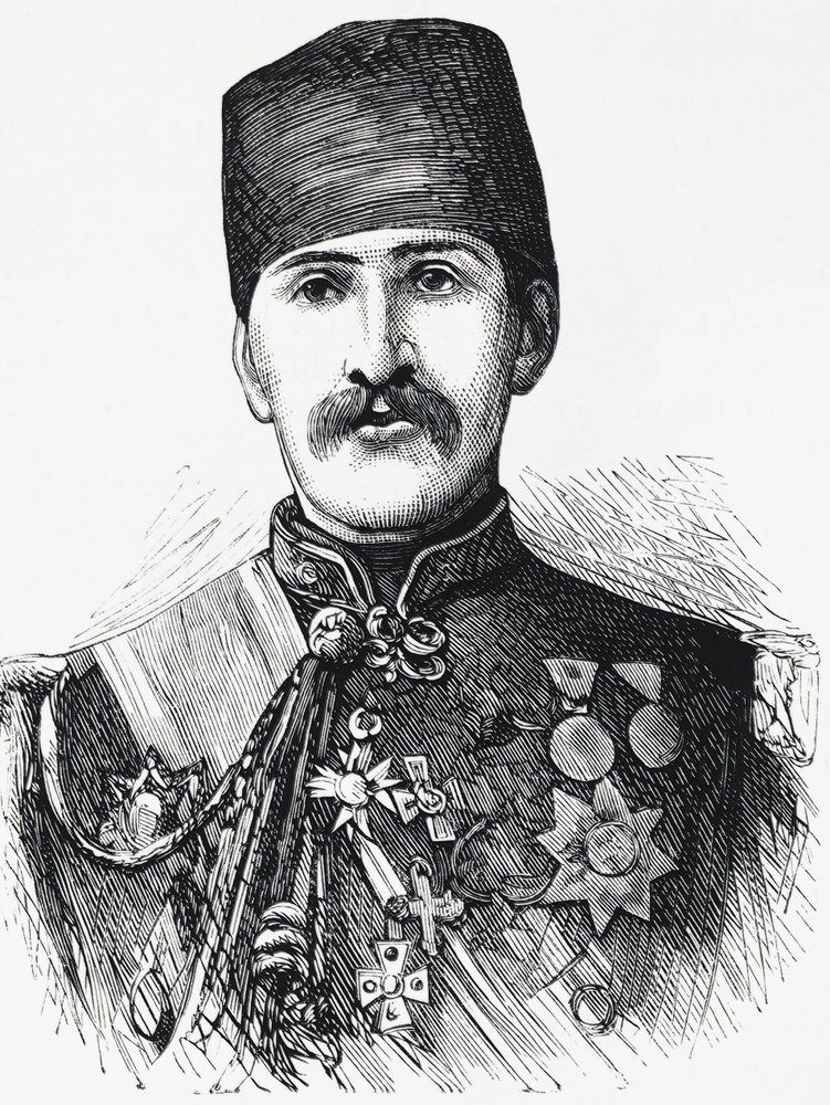 Portrait of Reuff Pasha, Minister of War of Ottoman Empire