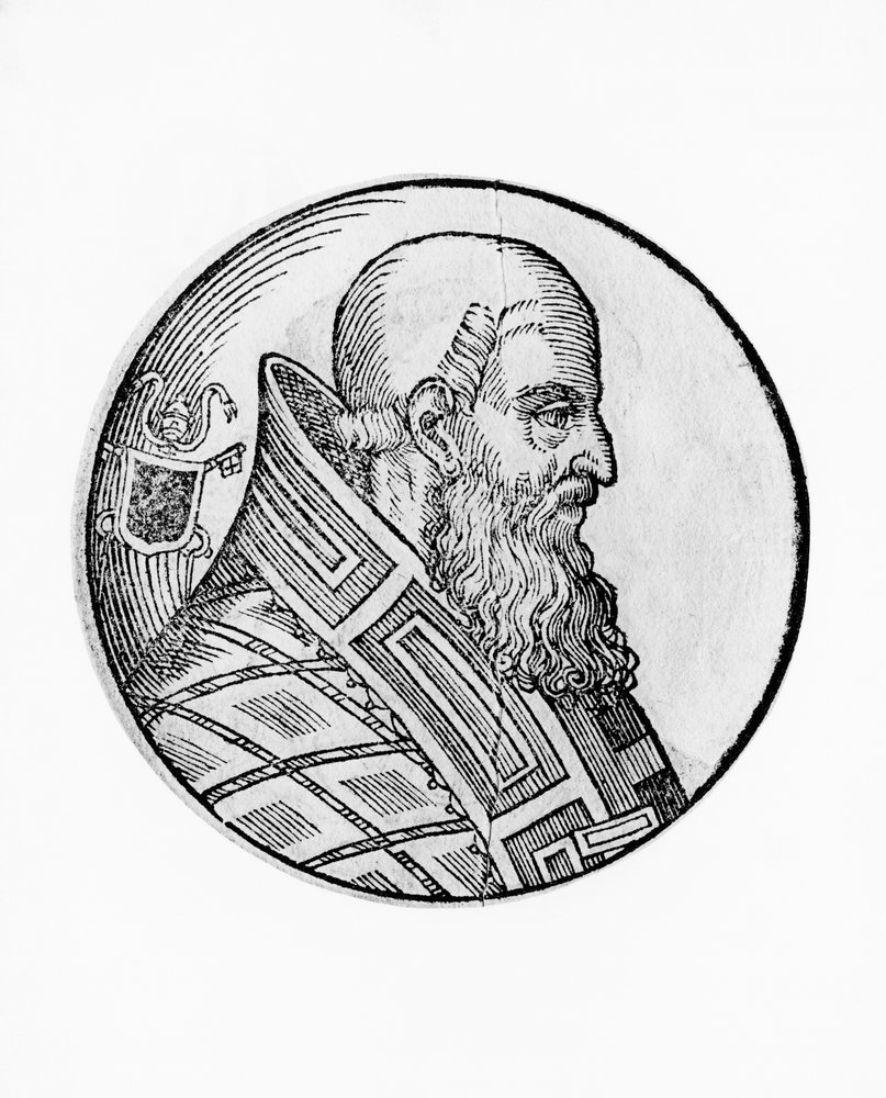 Portrait of Stephen V, or VI (died 891)
