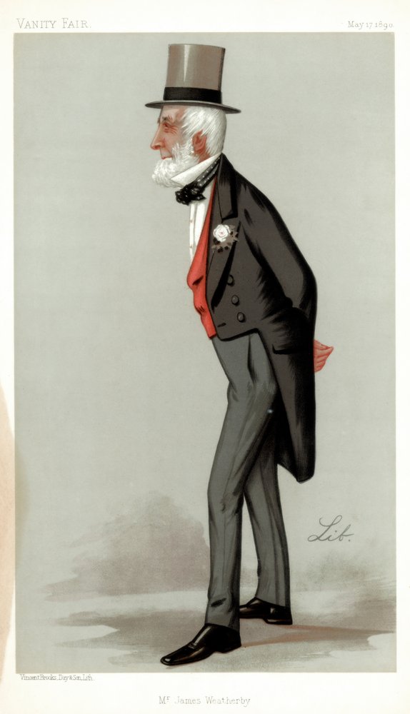 Mr James Weatherby by Liborio Prosperi: Buy fine art print