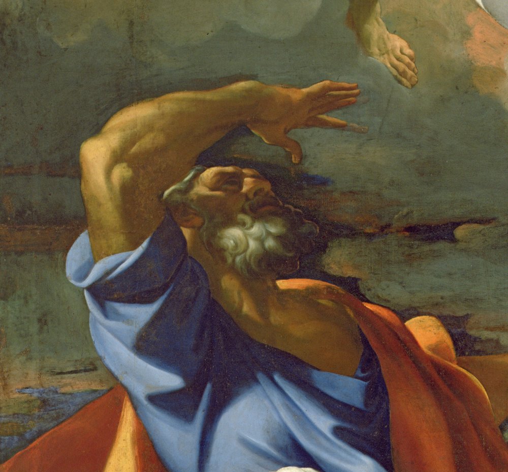The Transfiguration (detail) by Lodovico Carracci