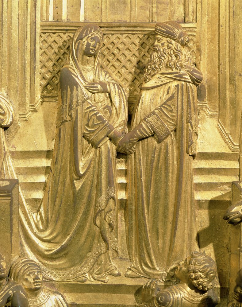 The Meeting of King Solomon and the Queen of Sheba (detail) (post ...