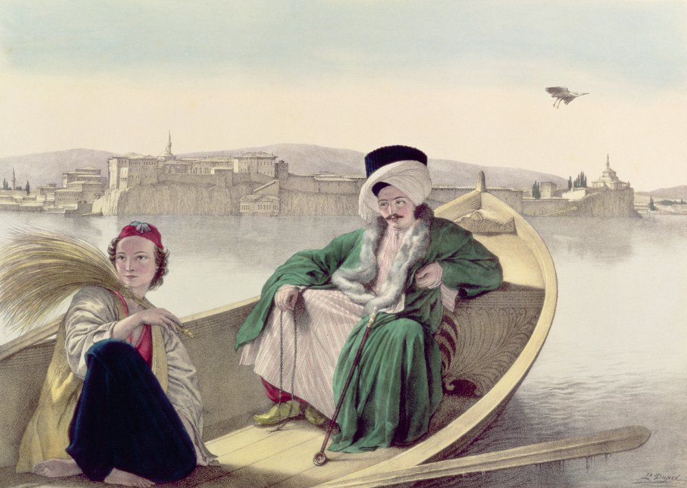 Voyage to Athens and Constantinople: palace and fortress of Janina ...