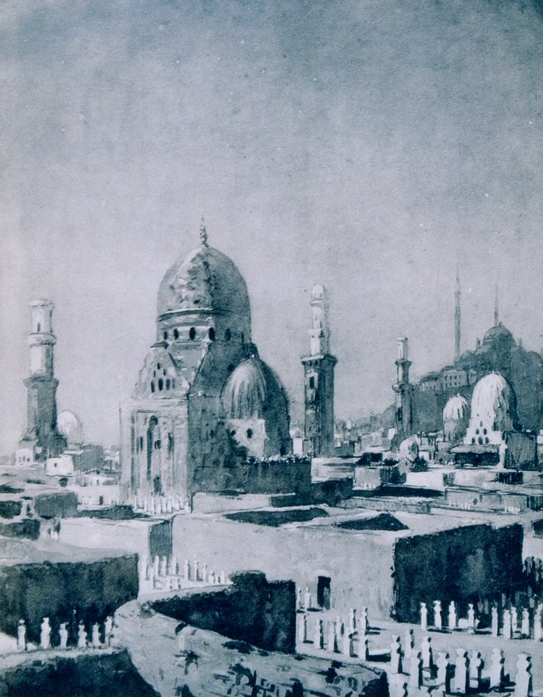 The Tombs of the Caliphs, Cairo, Egypt, 1928