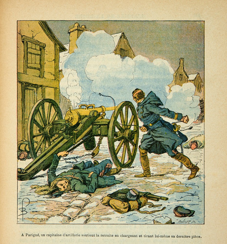 The Army of the Loire by Eugene Sergent, Illustrated by Louis Bombled ...