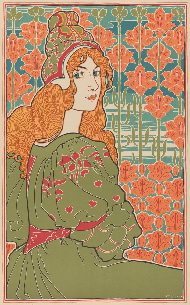 Jane by Louis John Rhead: Highest-quality art reproduction