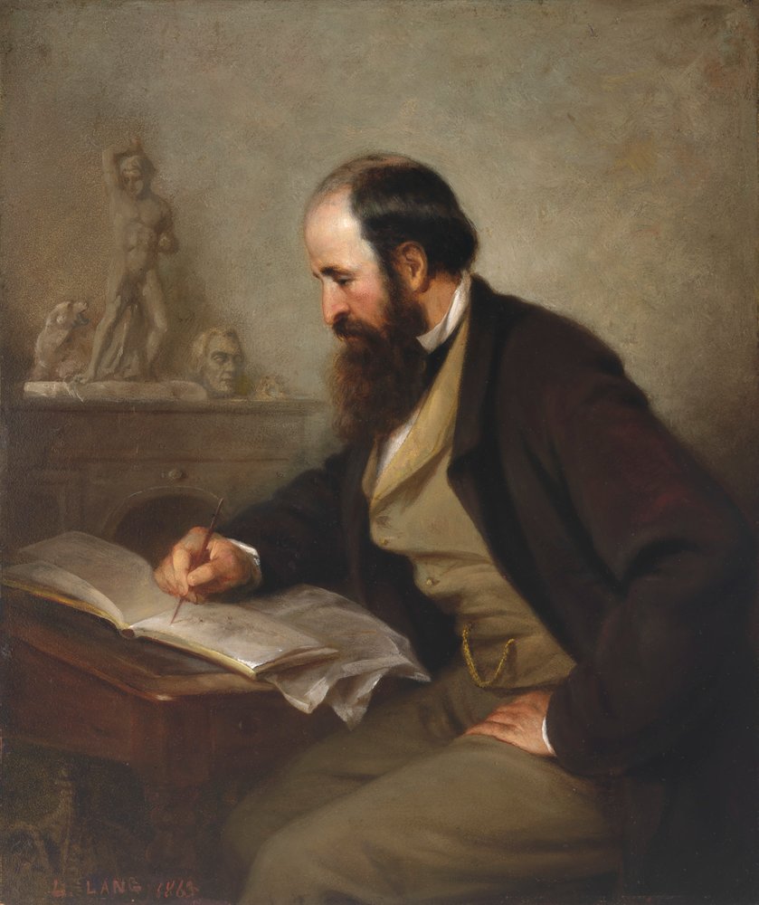 Henry Kirke Brown, 1863 by Louis Lang: Buy fine art print