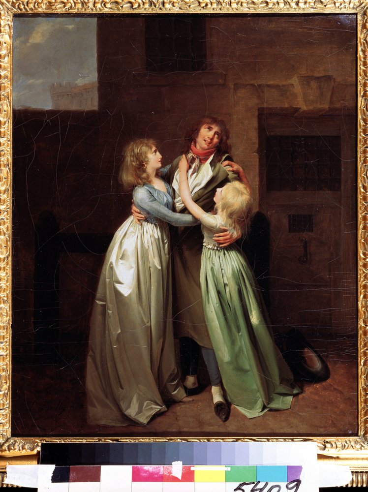 A Mournful Parting by Louis Leopold Boilly: Fine art print