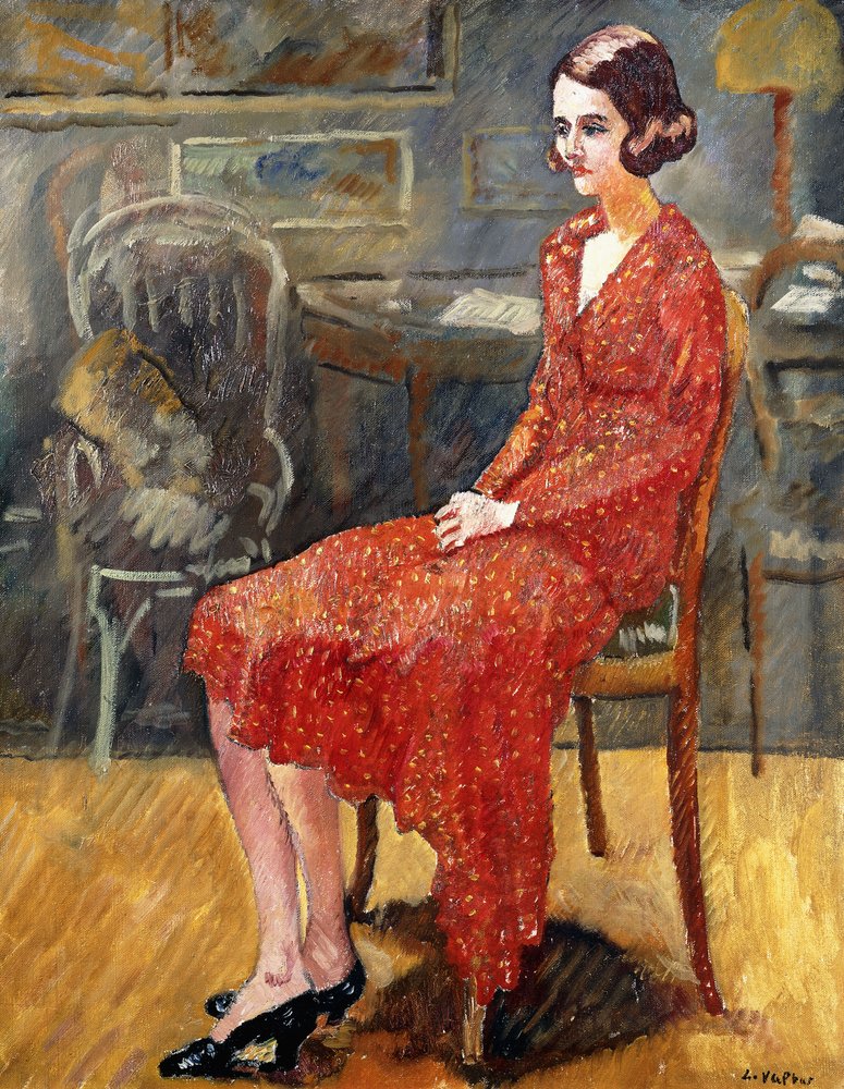 Miss Suzanne, Sitting by Louis Valtat: Buy fine art print
