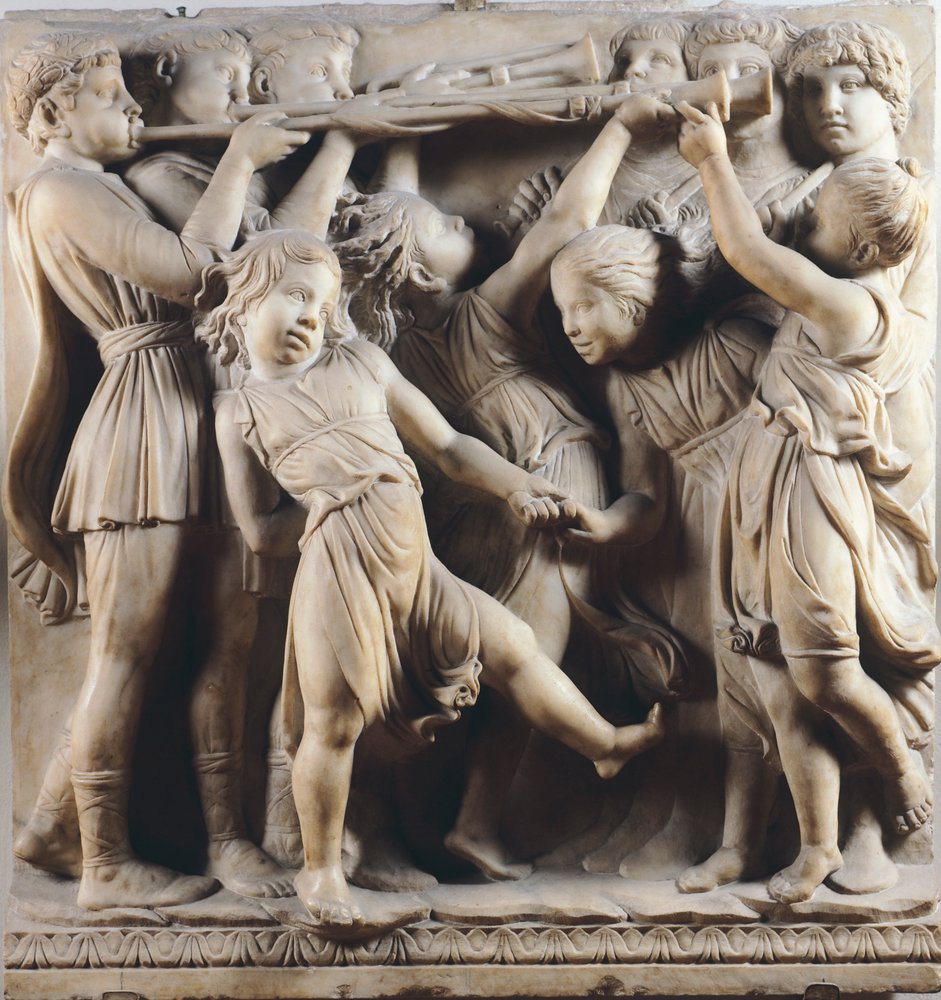 Children and Cherubs Dancing, Singing and Playing (detail)