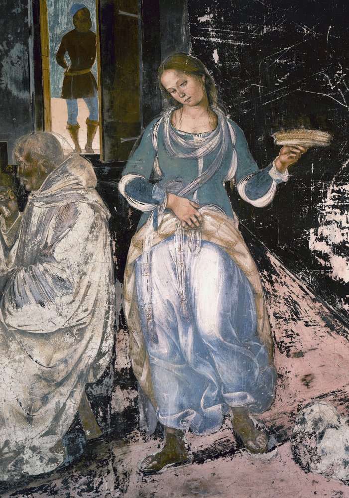 Benedict Telling Two Monks When and Where They Have Eaten Outside the ...