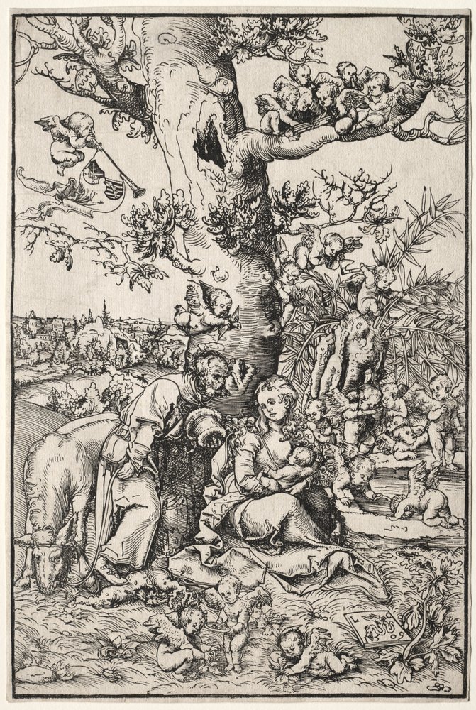 Rest on the Flight into Egypt by Lucas Cranach
