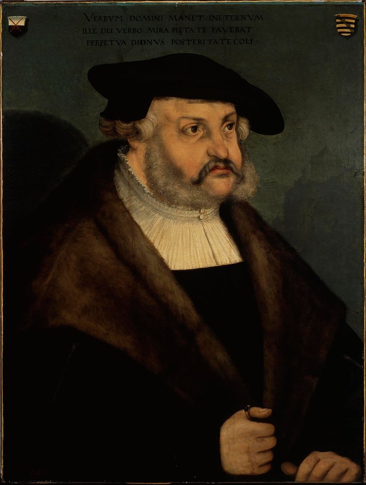 Portrait of Frederick III, Elector of Saxony 1463-1525