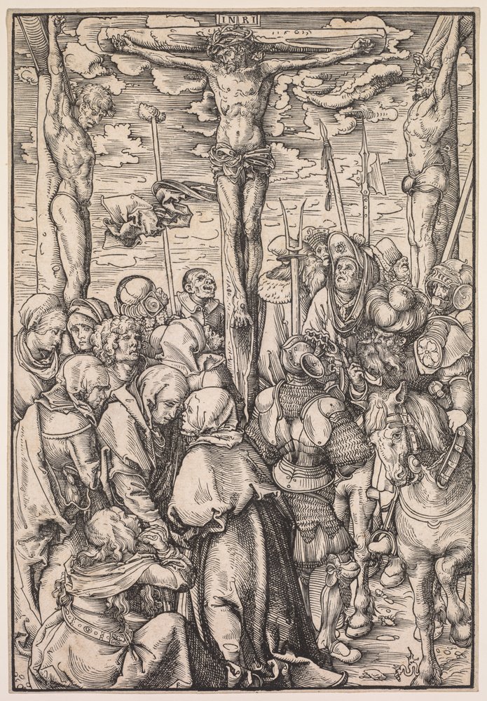 The Passion: Crucifixion by Lucas Cranach the Elder