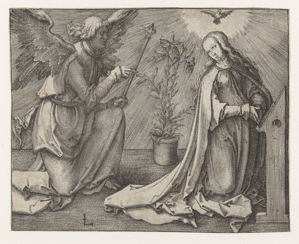 Annunciation by Lucas van Leyden: Buy fine art print