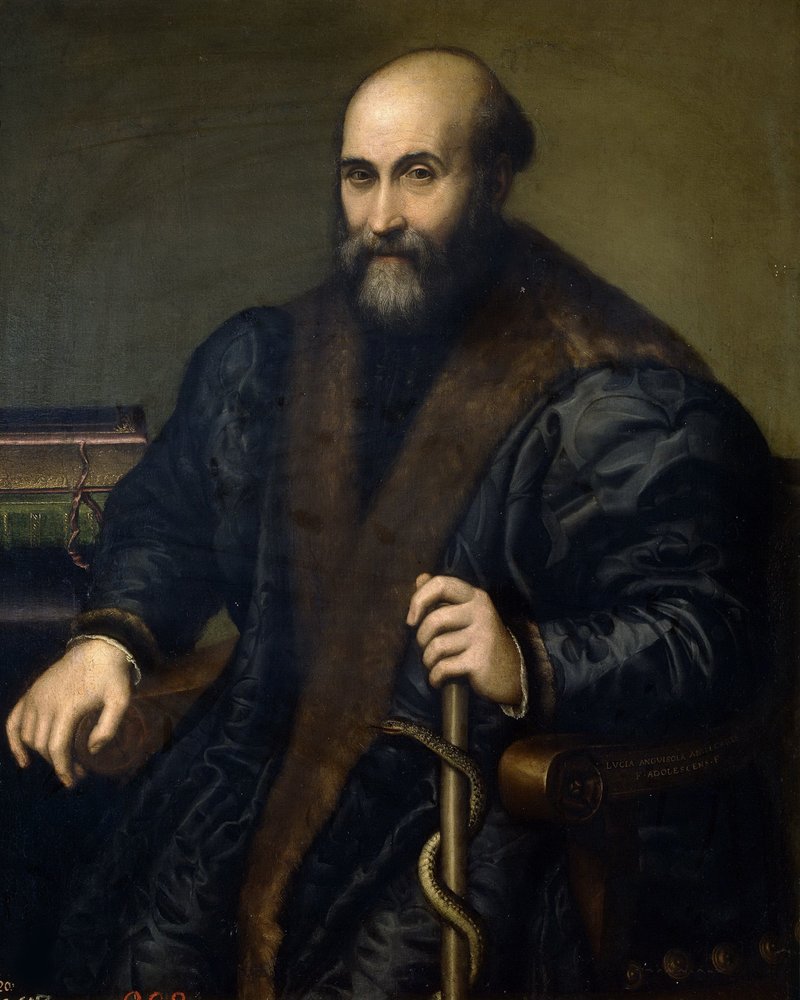Portrait of Pietro Manna, 1557 by Lucia Anguissola