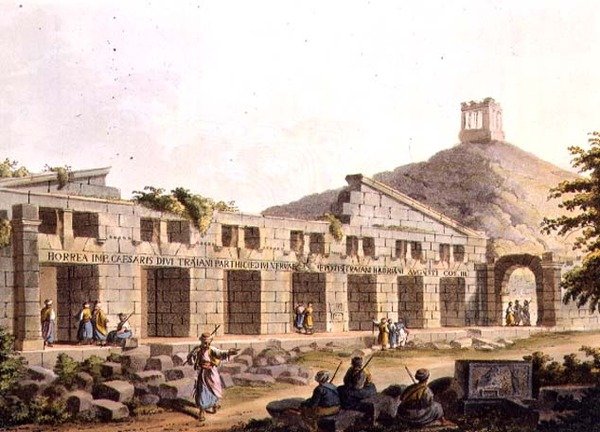 Ancient Granary at Cacamo, plate 3 from 'Views in the Ottoman Empire ...