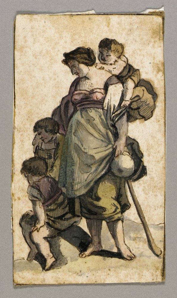 Drawing by Luigi Garzi: Highest-quality art reproduction