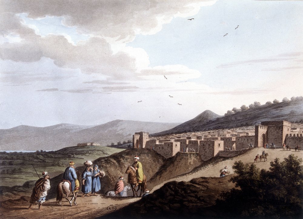 View of the City of Bethlehem. In 'View of the Ottoman Dominion in ...