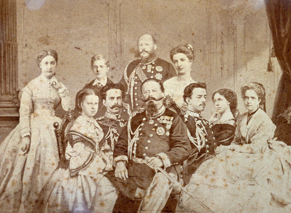 The Picture Portrays Various Members of the Royal Family of Savoy. At ...