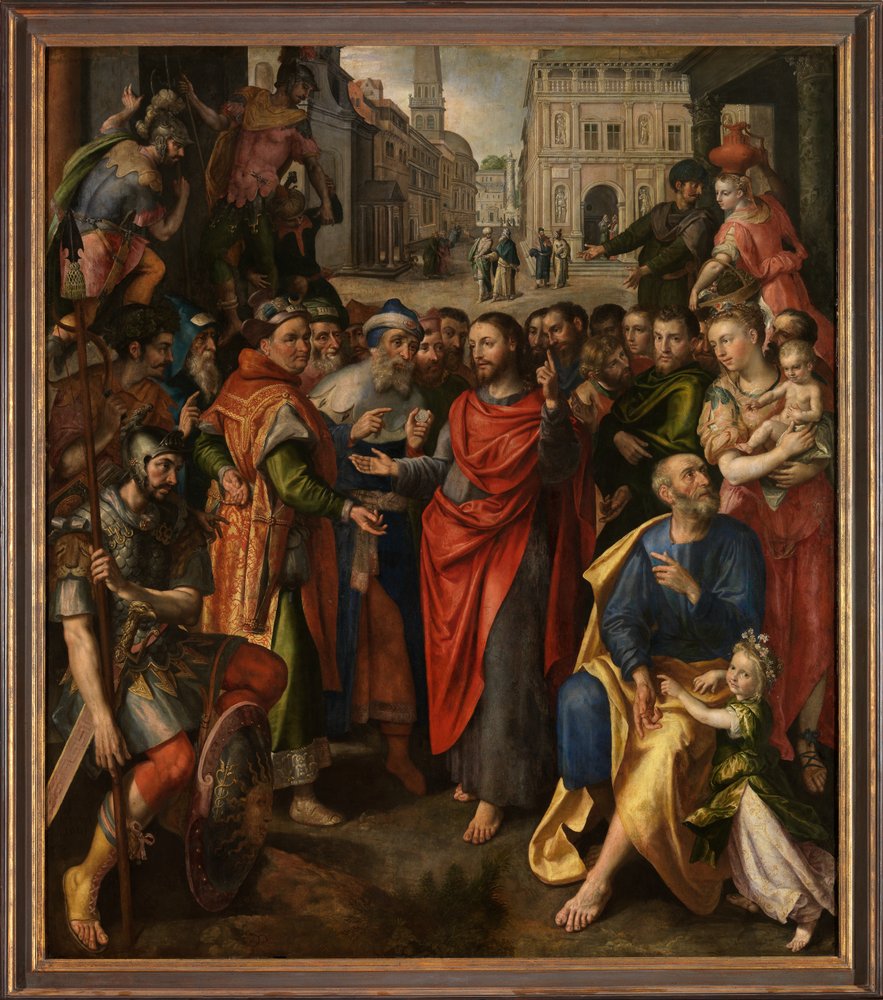 Altarpiece of the Guild of the Minters by Maarten de Vos