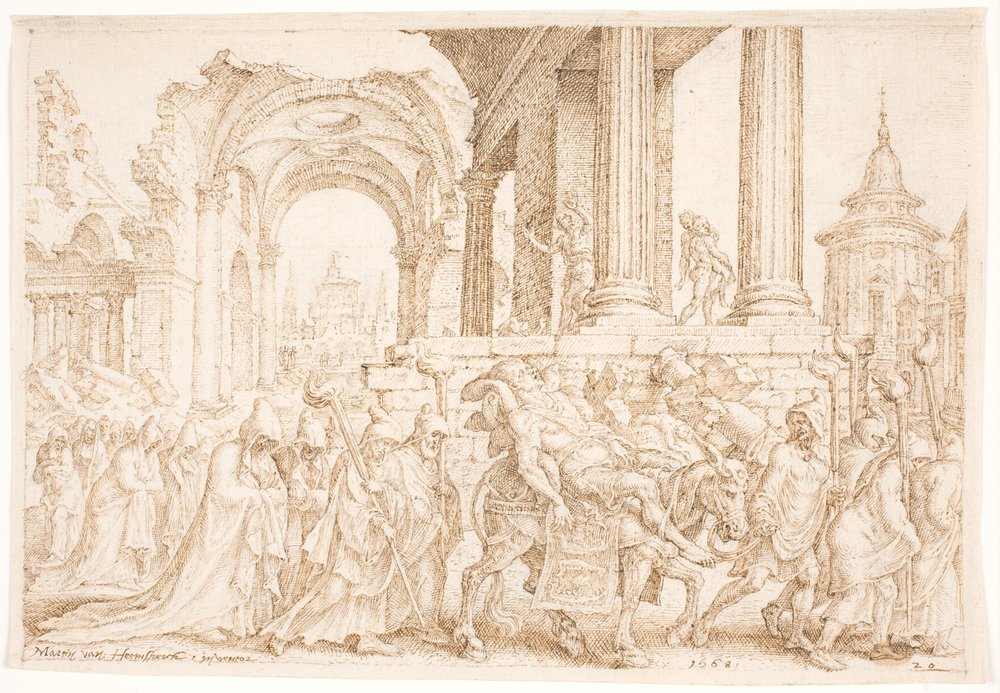 The Burial of Samson by Maarten van Heemskerck