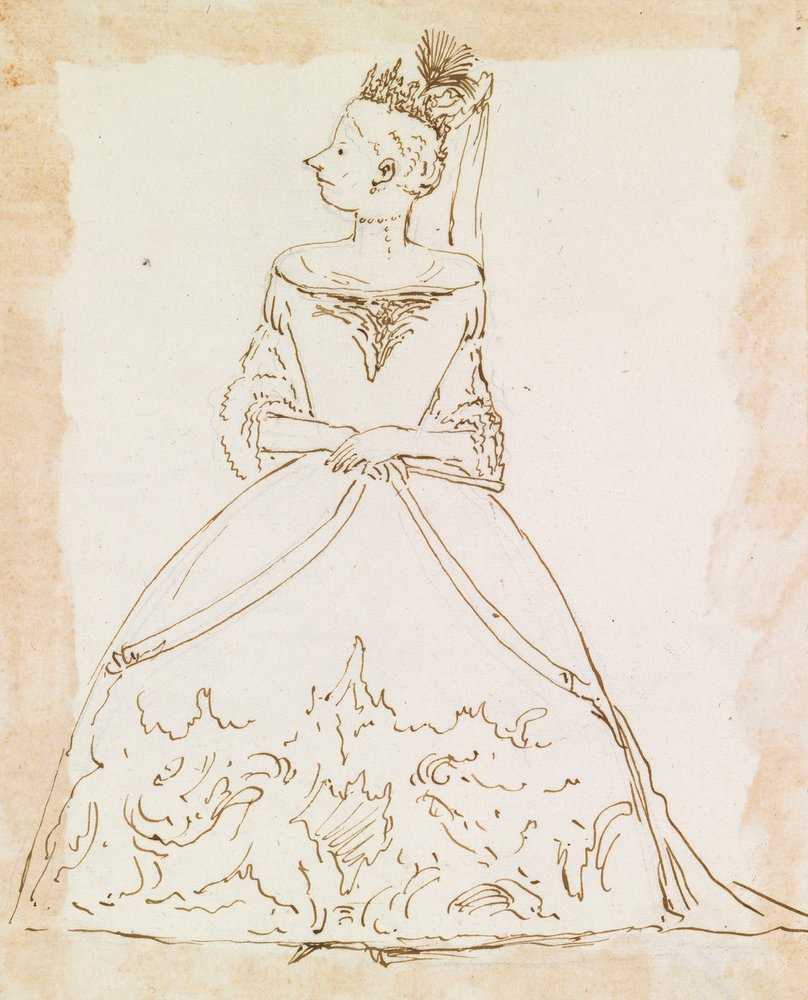 Francesca Cuzzoni by Marco Ricci by Marco Ricci