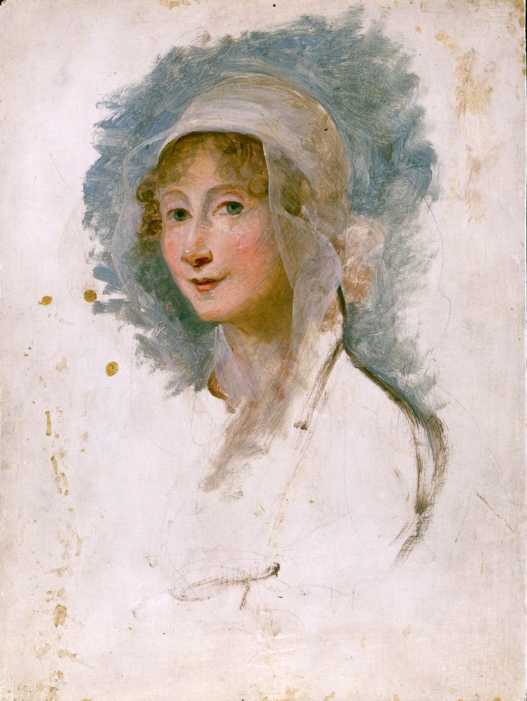 Portrait of Giulia Beccaria Manzoni (1762 - 1841), mother of Alessandro ...
