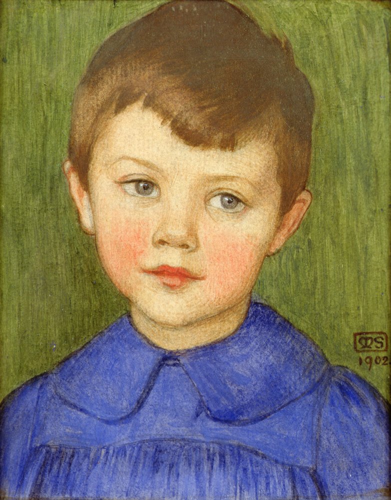 Portrait of Richard Stokes by Marianne Stokes