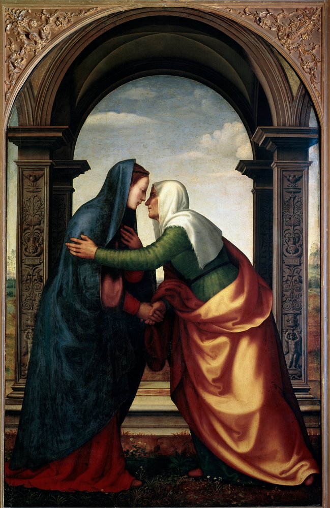 The Visitation of St. Elizabeth to the Virgin Mary