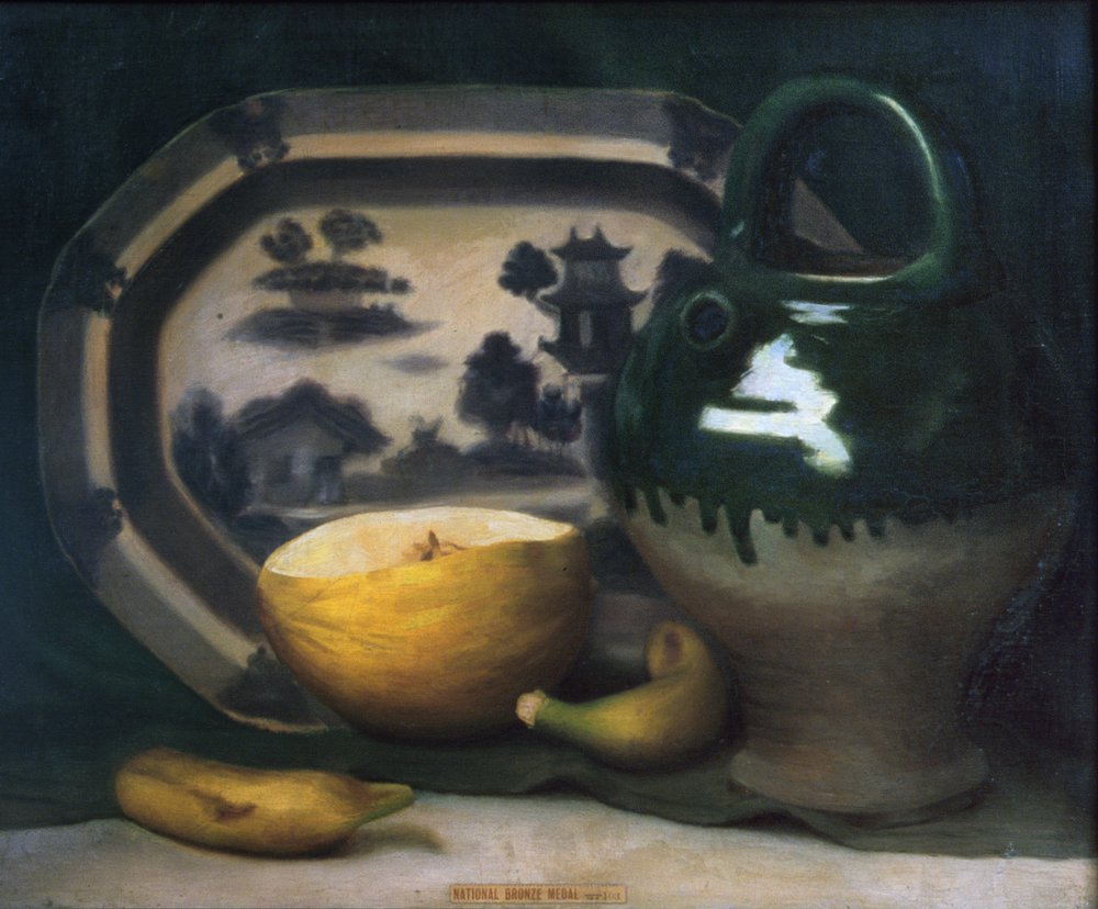 Still Life with Melon, 1908 by Mark Gertler