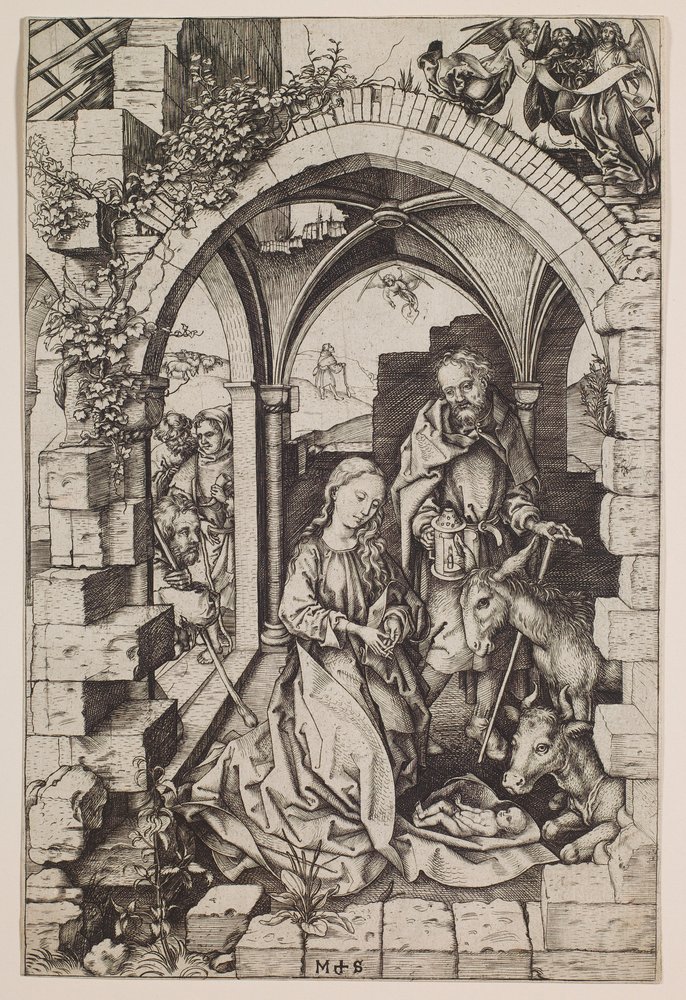 The Nativity by Martin Schongauer: Buy fine art print