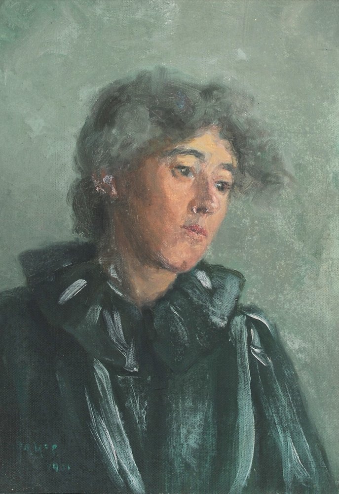Portrait of Emily Bottomley by Mary McCrossan