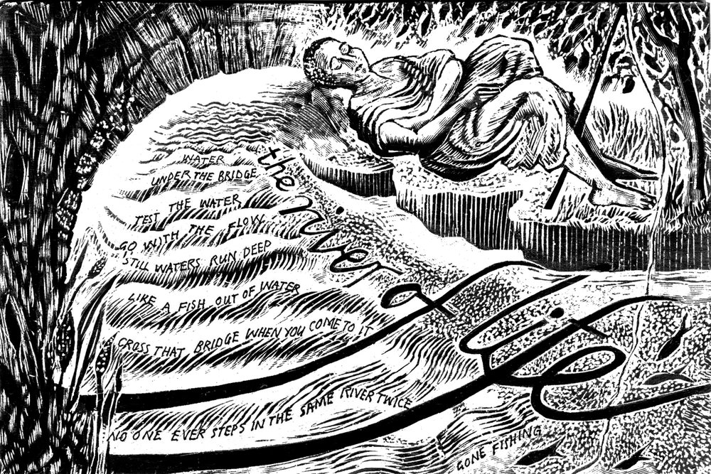 The River of Life by Mary Kuper: Buy fine art print