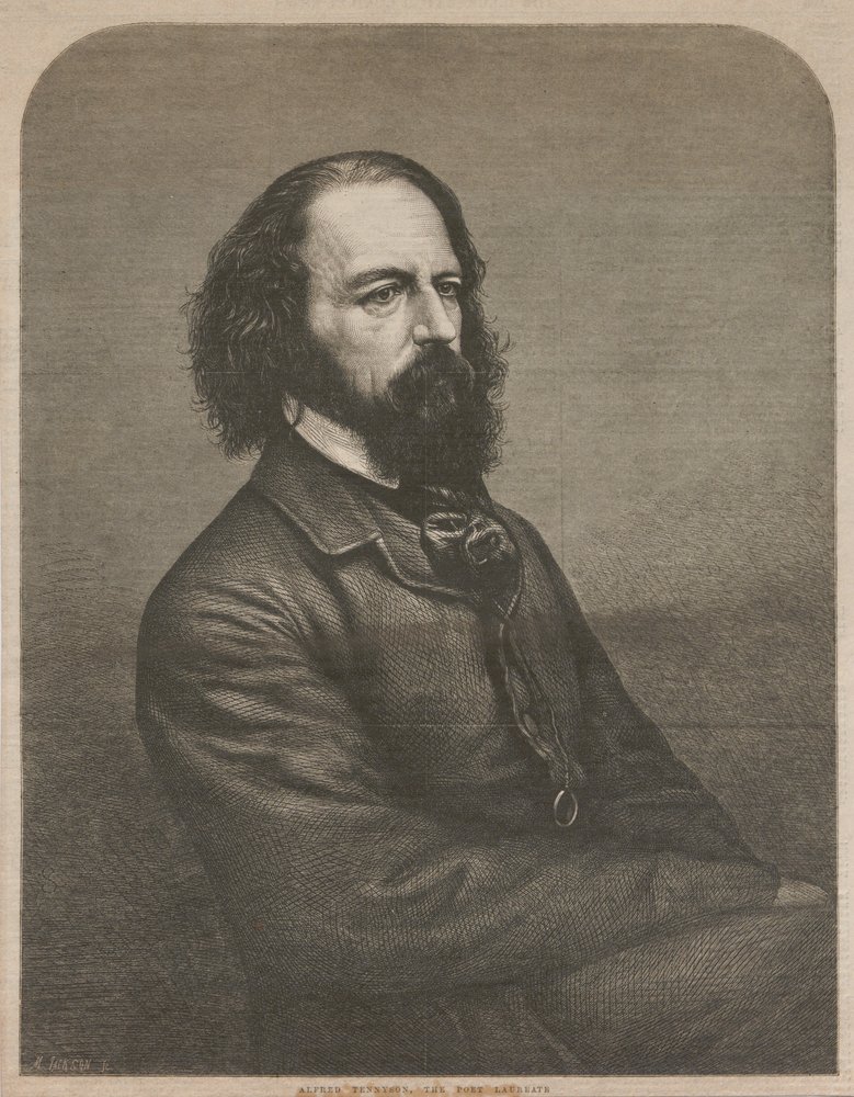 Portrait of Alfred, Lord Tennyson by Mason Jackson