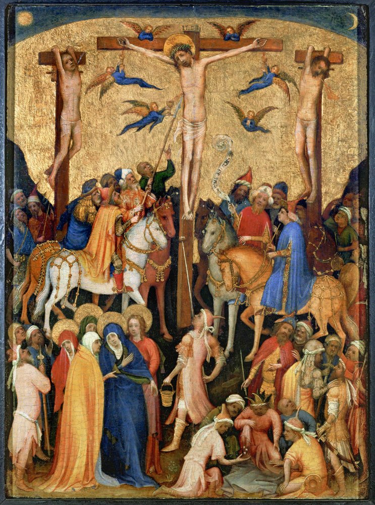Crucifixion by Master of Saint Veronica: Fine art print