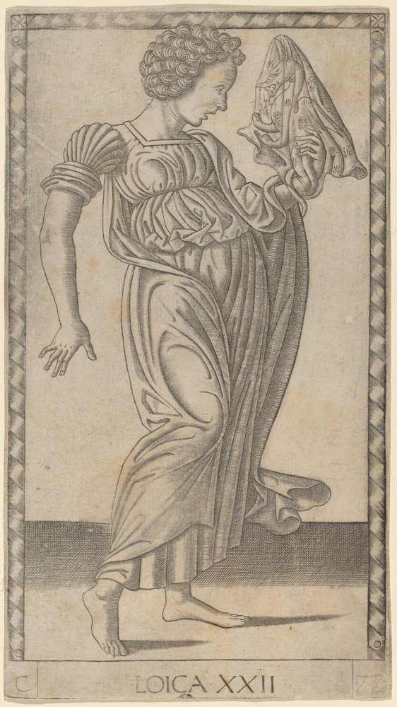 Logic by Master of the E Series Tarocchi: Fine art print