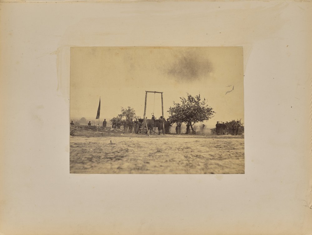 Execution scene by Mathew B. Brady: Buy fine art print