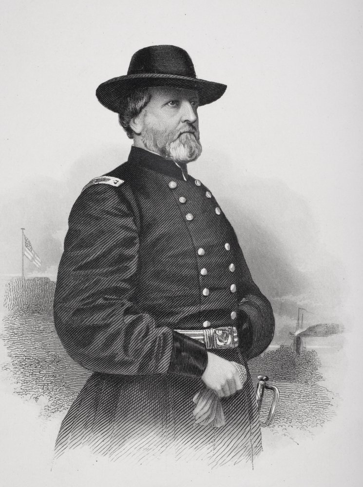 Portrait of General George Henry Thomas by Mathew B. Brady