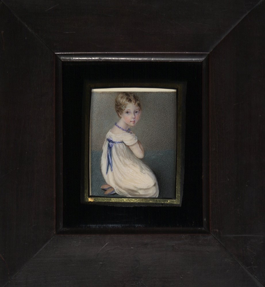 Portrait of Edith May Southey by Matilda Betham