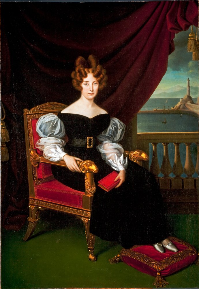 Portrait of Mary Brignole-Sale De Ferrari, Duchess of Galliera