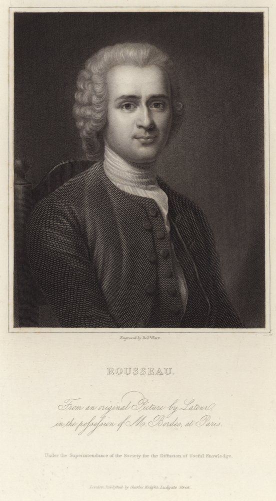 Portrait of Jean-Jacques Rousseau