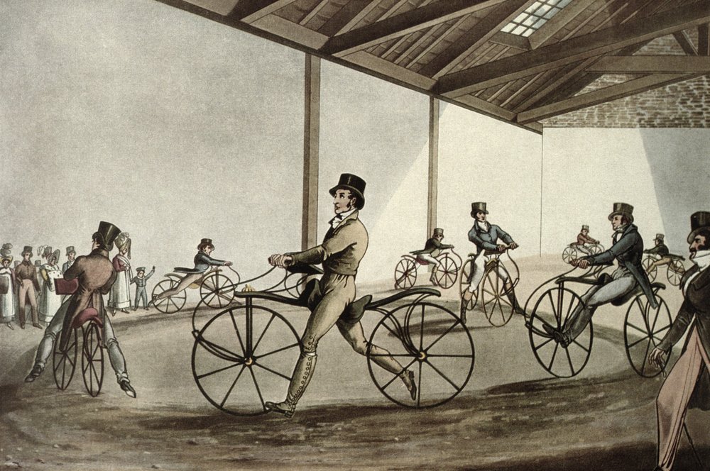 The Pedestrian Curricle Patented by Dennis Johnson