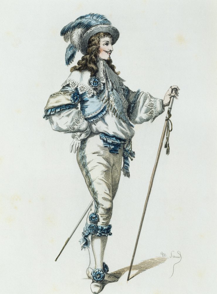 Young Lover, by Maurice Sand by Maurice Sand: Fine art print