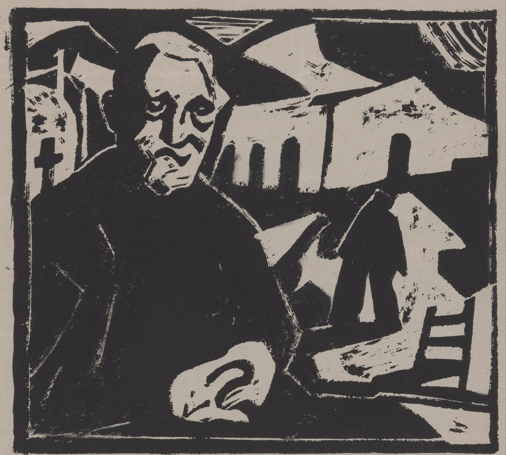 Seated Man by Maurits de Groot (signed by artist)